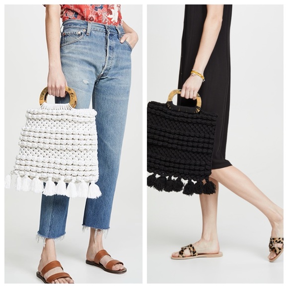 Cleobella | Bags | Nwt Cleobella Thalia Macrame Crochet Tote Bag | Poshmark